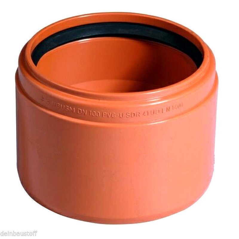 KG-Rohre Anschluss Steinzeug Muffe KGUS 110 (100) mm, 5,99